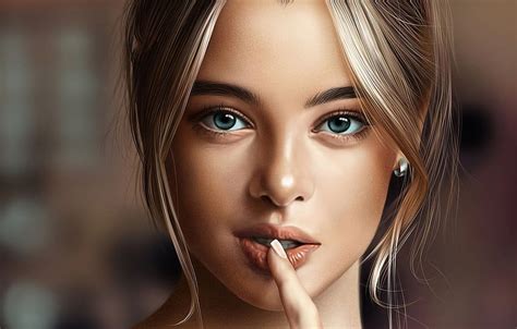 1290x2796px 2k Free Download Eyes Look Girl Face Portrait