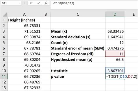 What Is The T Test In Excel Word и Excel помощь в работе с программами