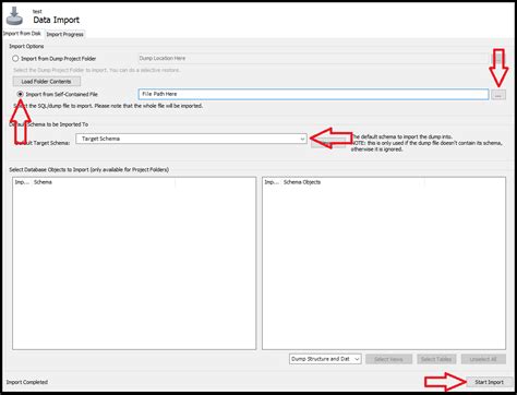 how to restore a sql file onto a mysql database winhost