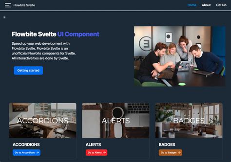 svelteとtailwindcss を学ぶためにflowbite svelte ui を作ってみた話 ui qiita