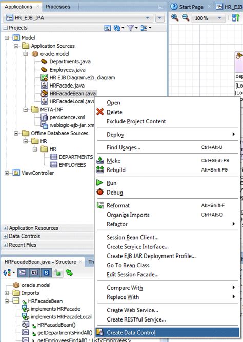 oracle jdeveloper 12c 12 1 3 tutorials building a web