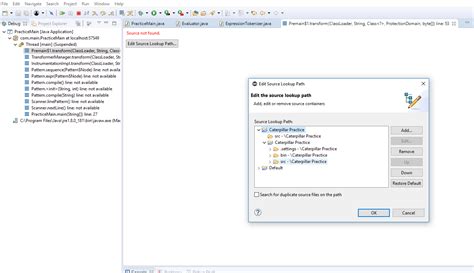 java source not found eclipse ide stack overflow