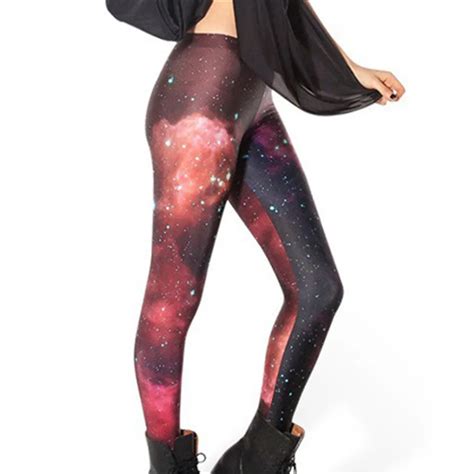 Galaxy 3d Printed Women Legging Hip Hop Fitness Legging Skinny Femme