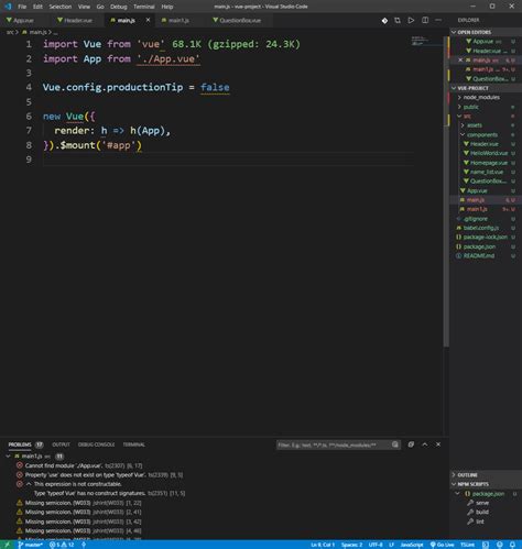 ts2307 cannot find module error but the application compiles and runs