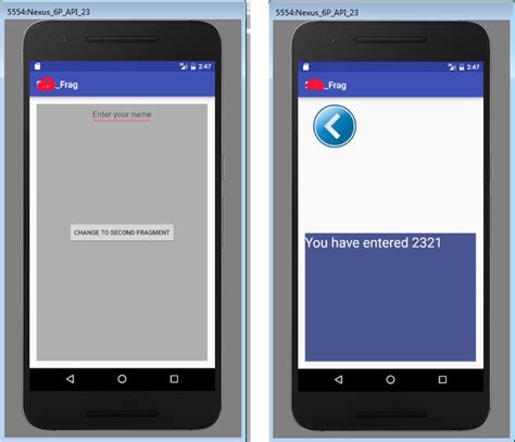 android how to return to previous fragment by clicking back not