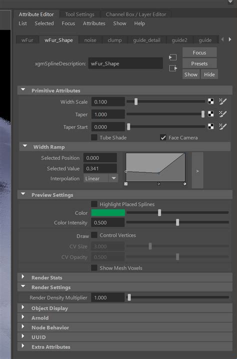 solved xgen viewport density adjustments autodesk community