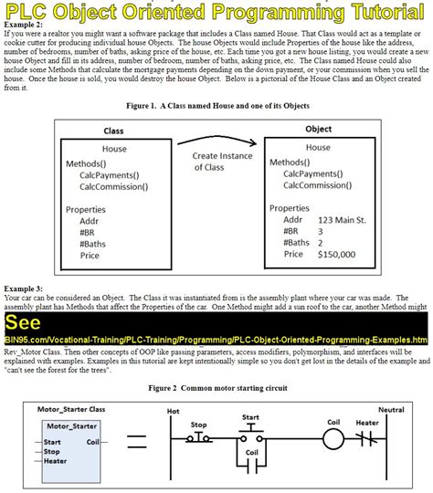 plc object oriented programming example 1