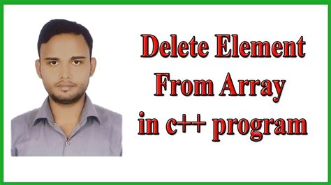 how to delete element from array in c program c
