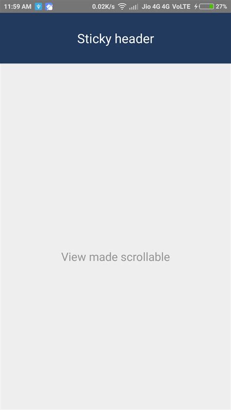 footer not visible · issue 4 · roycclu react native sticky header