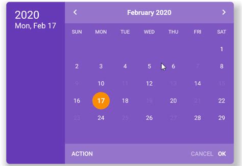 flutter rounded date picker free flutter source code