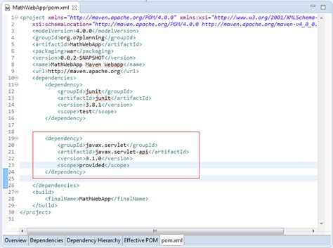 build a multiple module project with maven