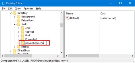 how to add “open powershell here” to the right click menu