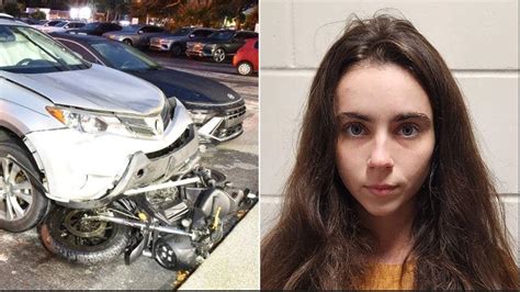 Florida Ballroom Dancer Hit Motorcyclist Then Drove Off With Bike Stuck