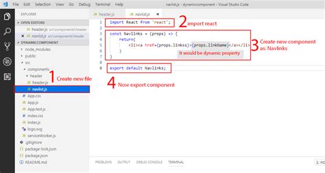 how to create dynamic component in the reactjs online tutorial for