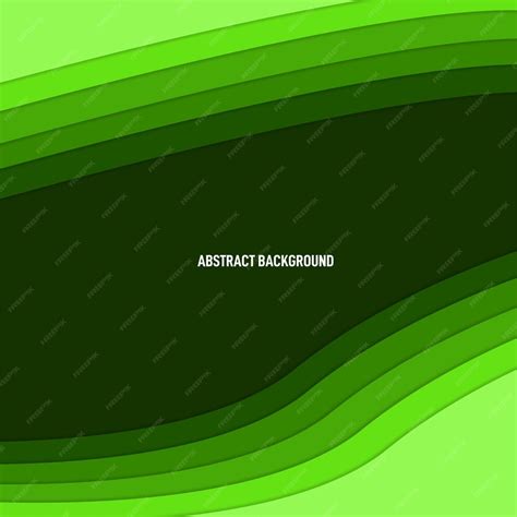 Premium Vector Green Abstract Background Green Gradient Background