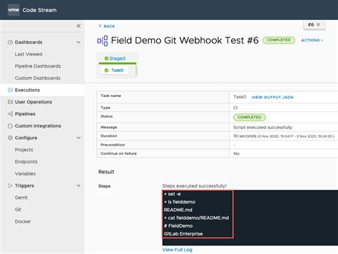 configuring git endpoints and webhooks for vrealize automation code
