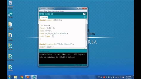 arduino tutorial 3 variables basicas youtube