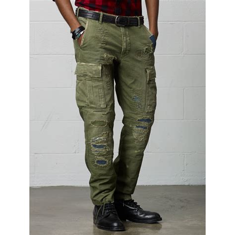 Denim And Supply Ralph Lauren Canvas Cargo Pant In Green For Men Lyst