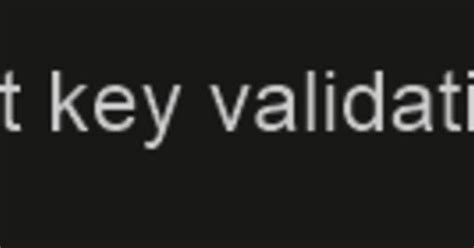 easy root key validation failed imgur