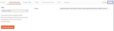 connect to snowpipe rest api by using jwt token via postman