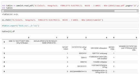 python 3 x how to strip cid when using camelot to extract text