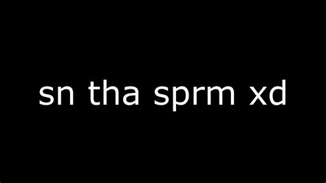 Tha Supreme Mi Fa Una Sega Youtube