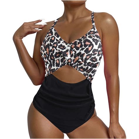 Bdfzl Womens Sexy Crisscross Cut Out One Piece Monokini Swimsuit