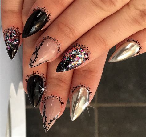 Stiletto Nails Nail Art Acrylic Nails Acrylic Nails Nail Shapes