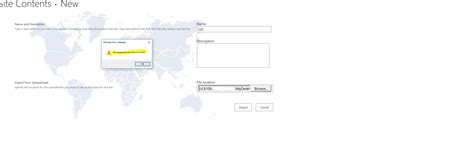 solved import excel 2016 file from sharepoint 2013 spreadsheet app