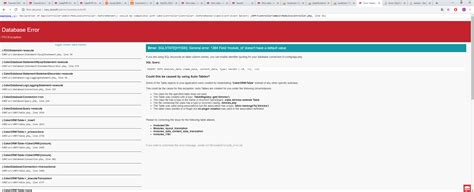 mysql error sqlstate[hy000] general error 1364 field module id