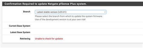 can t upgrade certificate verification failed netgate forum