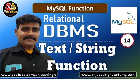 my sql tutorial string text function substr mid left right