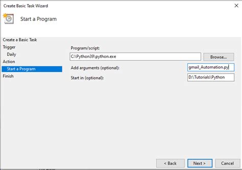 schedule a python script to run daily geeksforgeeks