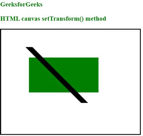 html canvas settransform 用法及代碼示例 純淨天空