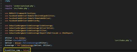 how to generate phpunit coverage report in html and xml