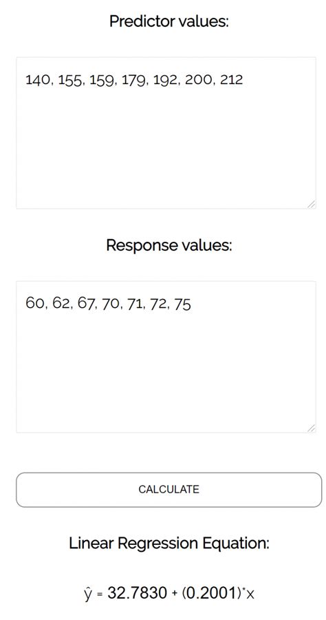 how to perform linear regression by hand statology