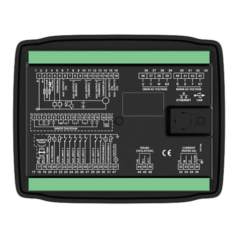 smartgen hgm7120n auto start generator controller amf usb