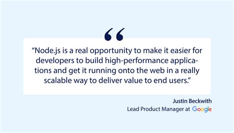 what is the future of node js node js benefits litslink blog