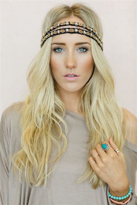 Double Strand Boho Headband Bohemian Hair By Threebirdnest On Etsy