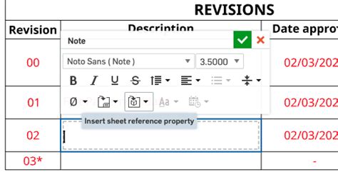 tech tip using drawing revision tables