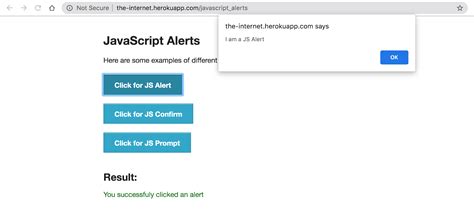 webdriverio tutorial handling alerts and overlay in selenium dzone