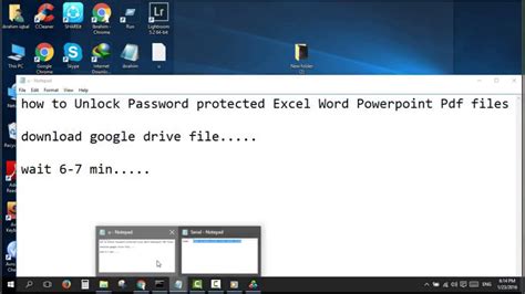 how to unlock password protected excel word powerpoint and