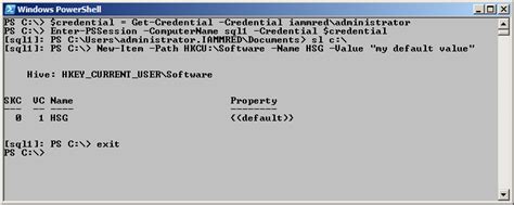use powershell to create new registry keys on remote systems