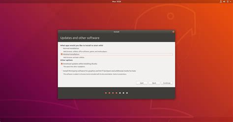 Minimal Installation Details Ask Ubuntu