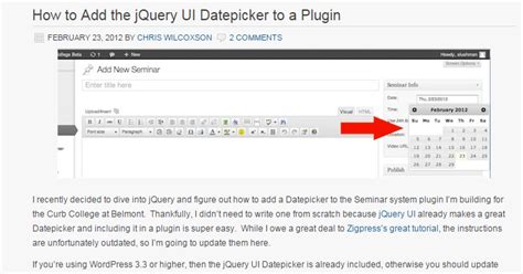 30 best free calendar and datepicker jquery plugins