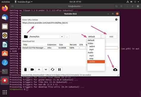 how to install youtube dlg gui in ubuntu 20 04 lts linux