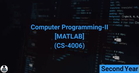 computer programming ii c matlab cs 4006 b e rgpv