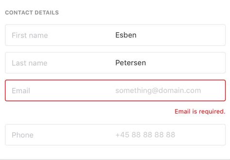 react native clean form