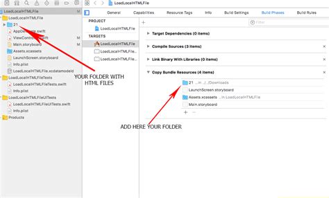 ios can not load local html file in wkwebview swift 4 stack overflow