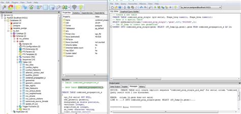 write spatial operations to postgis from qgis or arcgis